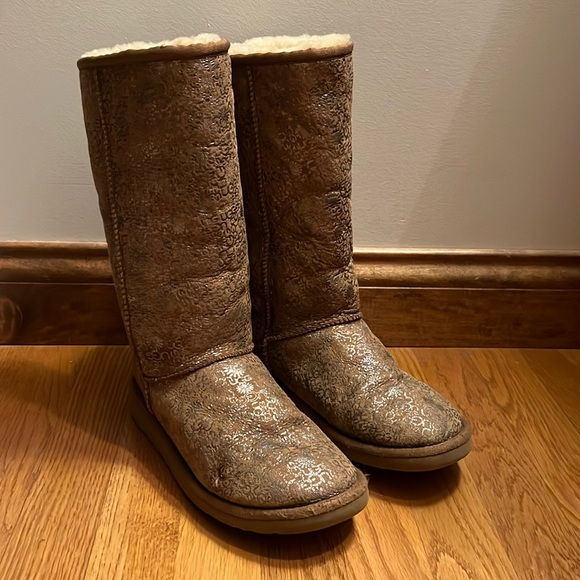 UGG | Shoes | Ugg Y2k Classic Tall Fancy Boots | Poshmark